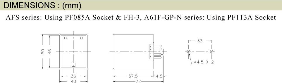 ANLY Floatless Relay A61F-GP-N